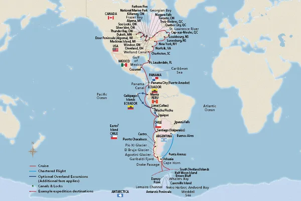 Longitudinal World Cruises | Viking®