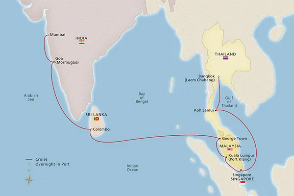 Indian Ocean Cruises | Viking®