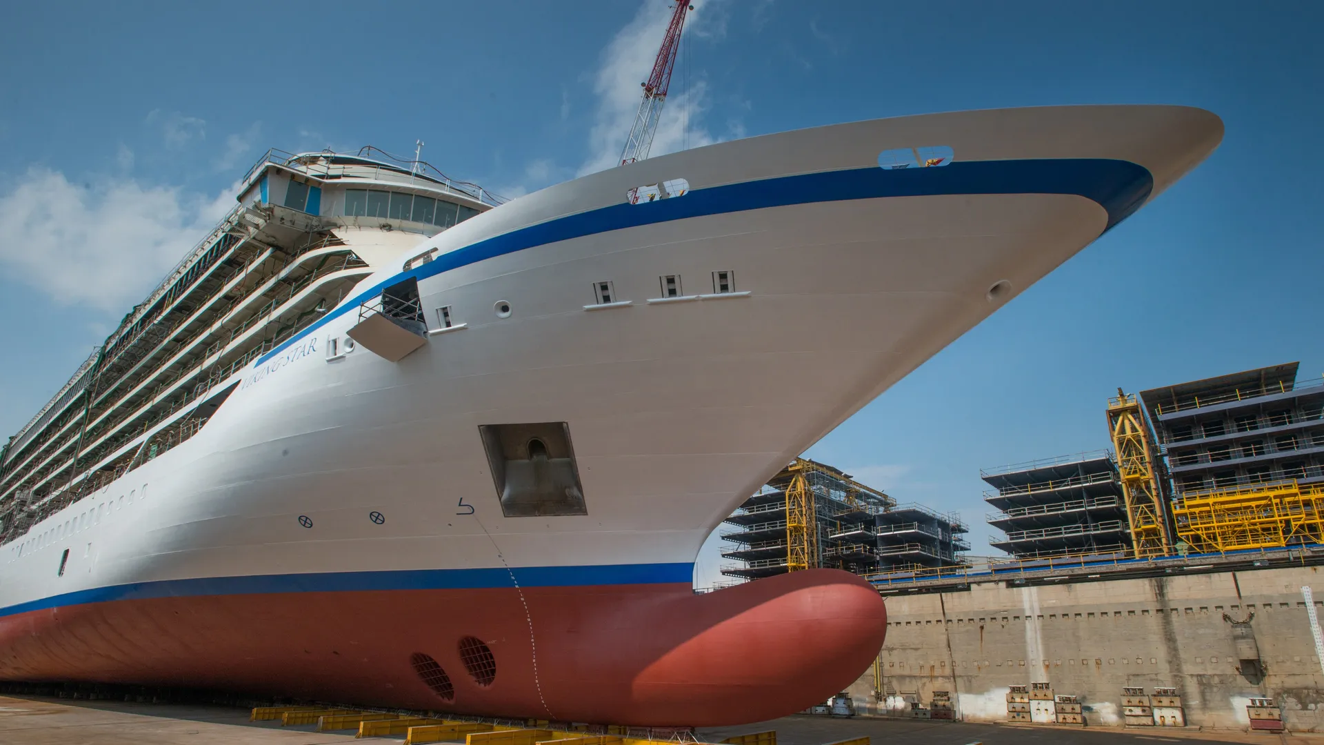 Viking Star Float Out | Viking Ocean Cruises - Ships - Videos | Viking ...