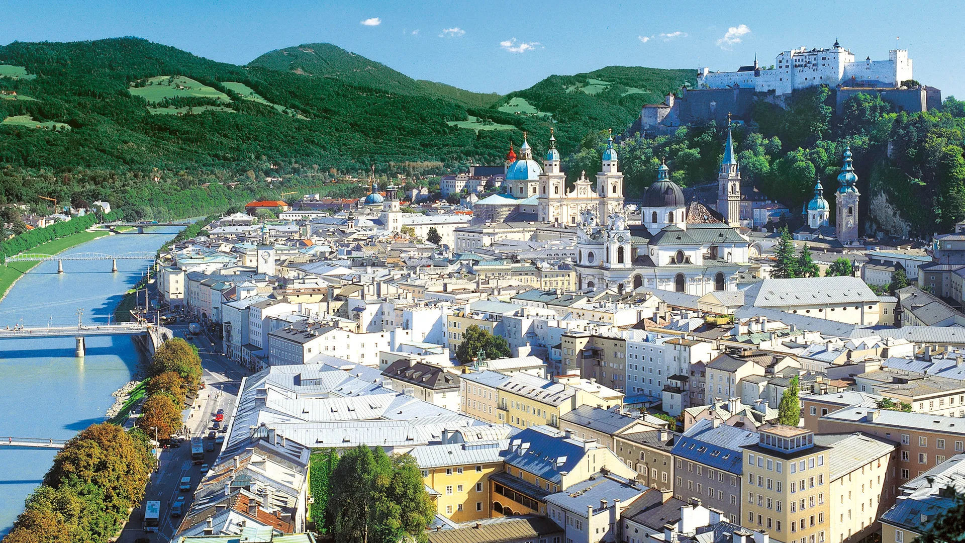 At home in Salzburg with Viking guides Peter Staudinger and Julia ...
