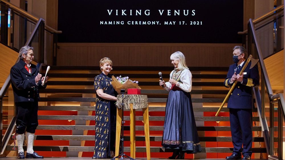 Viking Venus Naming Ceremony | Videos | Viking Cruises